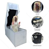 China Animatronic Haunted House Monster Props Decoration Ghost Bloody Zombie for sale