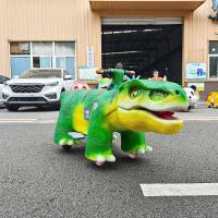 China Realistic Tyrannosaurus Rex Dinosaur Electric Animatronic Dinosaur Ride for Shopping Mall for sale