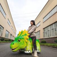 China Amusement Park Shopping Mall Animatronic Dinosaur Ride for Children for sale