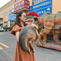 China Animatronic Dinosaur Hand Puppet Customized for Park and Show for sale