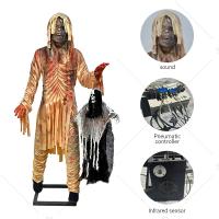 China Horrible Character Electric Ghost Easy Assemble Animatronic Halloween Ghost Prop for sale