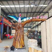 China Animatronic Dinosaur Gate Customization For Shopping Mall for sale