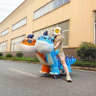 China Realistic Dinosaur Electric Ride On for Amusement Park and Square for sale