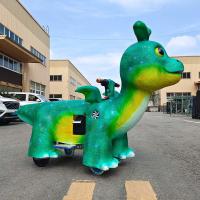 China Electric Animatronic Dinosaur Ride Remote Control for Kids for sale