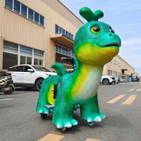 China Electric Animatronic Dinosaur Ride Remote Control for Kids for sale