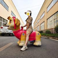 China Simulated Dino Animal Ride Car for Shopping Mall and Amusement Park for sale