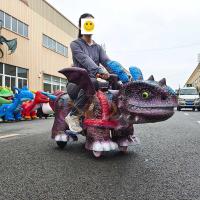 China Realistic Dinosaur Animal Ride Cars for Playground and Shpping Mall for sale