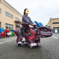 China Realistic Dinosaur Animal Ride Cars for Playground and Shpping Mall for sale