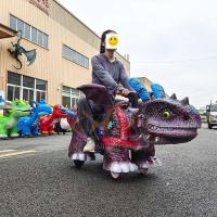 China Realistic Dinosaur Animal Ride Cars for Playground and Shpping Mall for sale