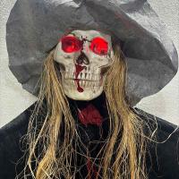 China Customzied Halloween Decoration Props Electric Scary Witch Prop for sale