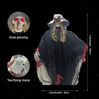 China Customzied Halloween Decoration Props Electric Scary Witch Prop for sale