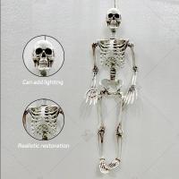 China Horror Haunted House Props Animatronic Halloween Garden Props Screaming Crazy Ghost Skull for sale