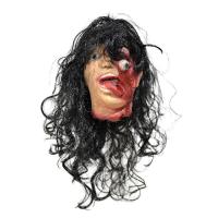 China Nightmare Haunted House Props  Halloween Zombie Mask Latex for Cosplay Party for sale