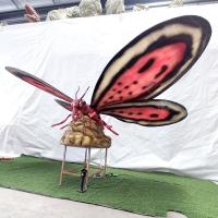 China Outdoor Realistic Animatronic Insect  Butterfly  Customized for Home Decoration for sale