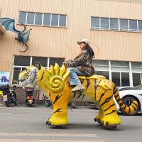 China Simulation Remote Control Animatronic Animal Ride Scooter for Shopping Park for sale