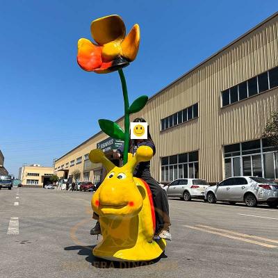 China Battery Powered Shopping Mall Animal Mechanical Dinosaur Electric Scooter for Kids for sale