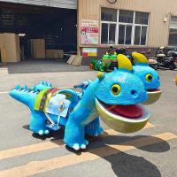 China Amusement Park Electric Animatronic Dinosaur Ride on Scooter for Shopping Mall for sale