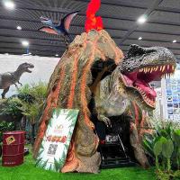 China Amusement Park Real Size Animatronic Realistic Dinosaur Model for Theme Park for sale