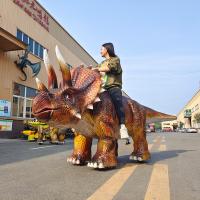 China Simulation Electric Brachiosaurus Walking Animatronic Dinosaur Ride for Kids for sale