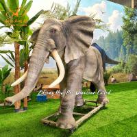China Mechanical Animatronic Animals Elephants For Jurassic Park And Jurassic Show for sale