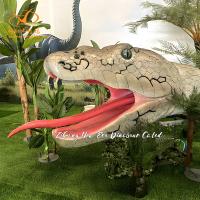 China Scary Simulated Animals Snake for Zoo Park and animal Theme Events for sale