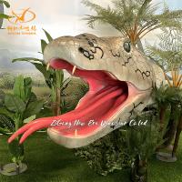 China Scary Simulated Animals Snake for Zoo Park and animal Theme Events for sale
