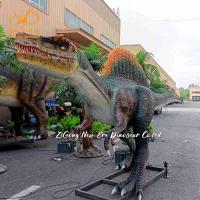 China Dino World Real Life Size Spinosaurus Dinosaur Simulation For Theme Park for sale