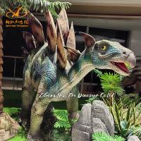 China Vivid Real Life Size Stegosaurus Dinosaur Model for Jurasic World and Park for sale