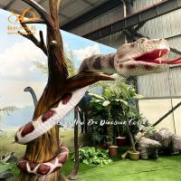 China Lifelike Robotic Animatronics Snack Customized Size For Zoo Park for sale