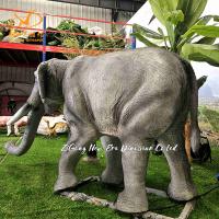 China Custom 3D Animal Models Realistic Animatronic Elephant For Exhibition for sale