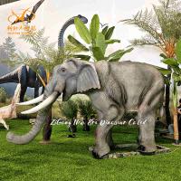 China Custom 3D Animal Models Realistic Animatronic Elephant For Exhibition for sale