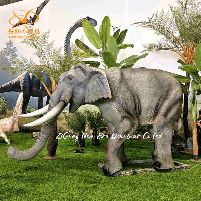 China Custom 3D Animal Models Realistic Animatronic Elephant For Exhibition for sale