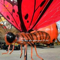 China Outdoor Realistic Animatronic Insect  Butterfly  Customized for Home Decoration for sale