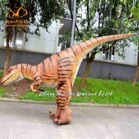 China Animatronic Simulated Realistic Dinosaur Costume for Amusement Theme Park for sale