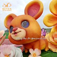 China New Year Custom Chinese Lantern Arts , Show LED Light Lantern for Festival Decoration for sale