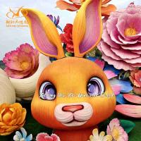 China New Year Custom Chinese Lantern Arts , Show LED Light Lantern for Festival Decoration for sale