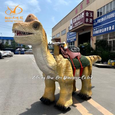 China Interactive Large Size Children Amusement Dinosaur Rides for Playground And Square for sale