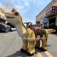 China Interactive Large Size Children Amusement Dinosaur Rides for Playground And Square for sale