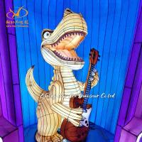 China Dragon Animal Art Lantern for Street Decoration Waterproof Silk Festival  Lantern for sale