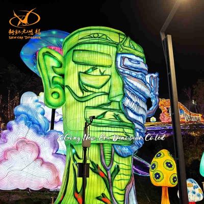 China Attractive Character Art Lantern for Photos in Scenic Spot and Light Show for sale