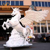 China Electric Artificial Flying Horse Model for Animal Park and Mall Decoration for sale