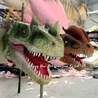 China Decorative Dinosaur Head for Theme Restaurant and Jurassic Park for sale