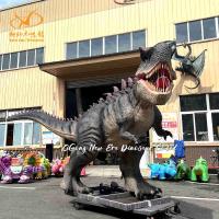 China Ferocious Giganotosaurus Carolinii Dinosaur Model for Jurassic World and Theme Park for sale