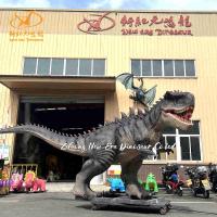 China Ferocious Giganotosaurus Carolinii Dinosaur Model for Jurassic World and Theme Park for sale