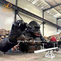 China Outdoor Children Robotic Gorilla Seesaw For Amusement Park And Theme Park for sale