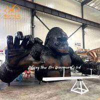 China Outdoor Children Robotic Gorilla Seesaw For Amusement Park And Theme Park for sale