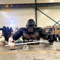 China Outdoor Children Robotic Gorilla Seesaw For Amusement Park And Theme Park for sale