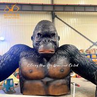China Outdoor Children Robotic Gorilla Seesaw For Amusement Park And Theme Park for sale