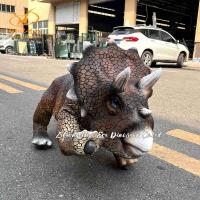 China Intelligent Robot Remote Control Baby Dinosaur Animatronic For Dino Park And Jurassic Park for sale