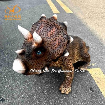 China Intelligent Robot Remote Control Baby Dinosaur Animatronic For Dino Park And Jurassic Park for sale